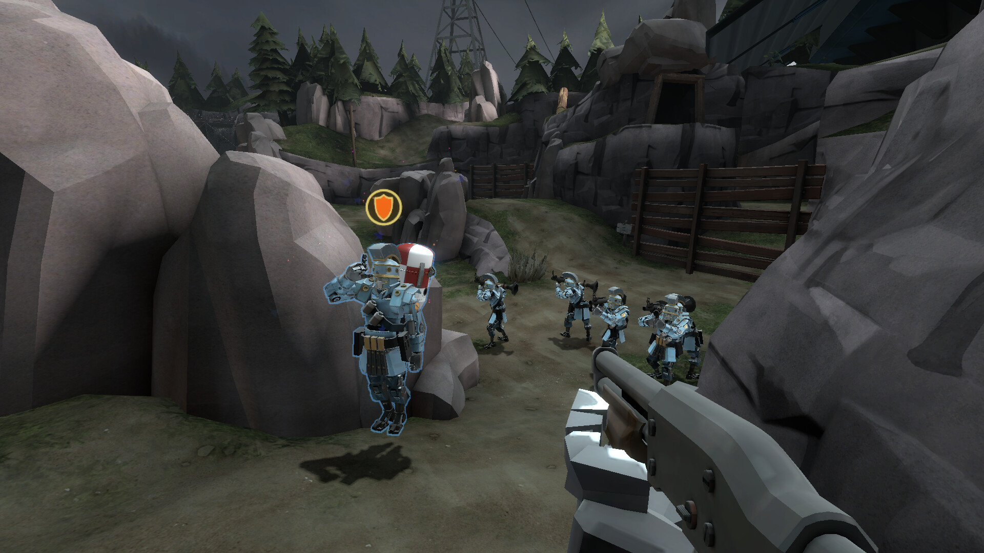 Robots first-person animations for normal mercenaries from Custom ...