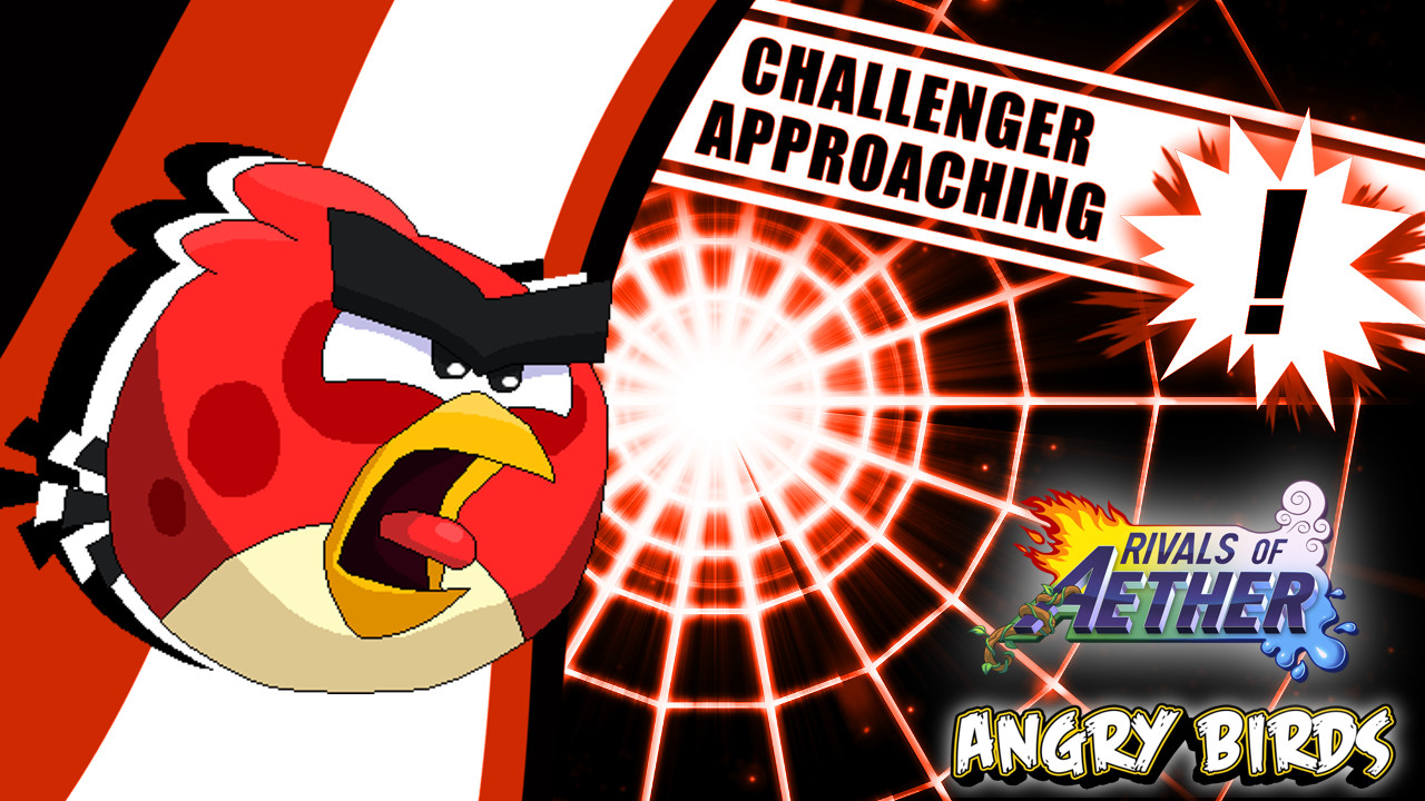 Red - Angry Birds (Rivals of Aether) Request for Super Smash Bros ...