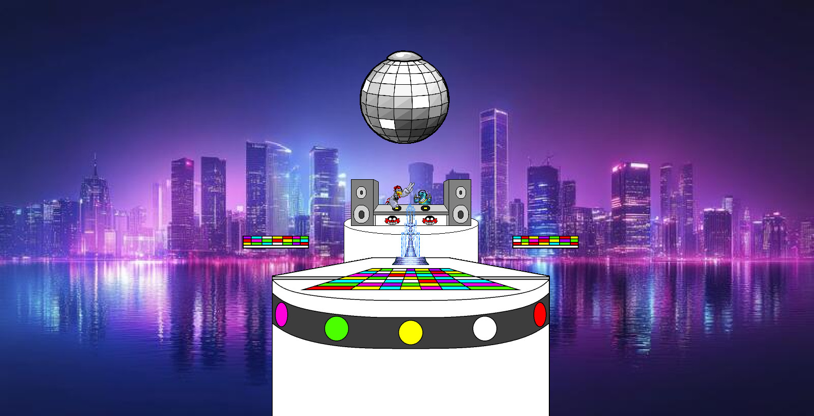 Discotopia(Sonic Original Stage) Request for Super Smash Bros. Crusade ...