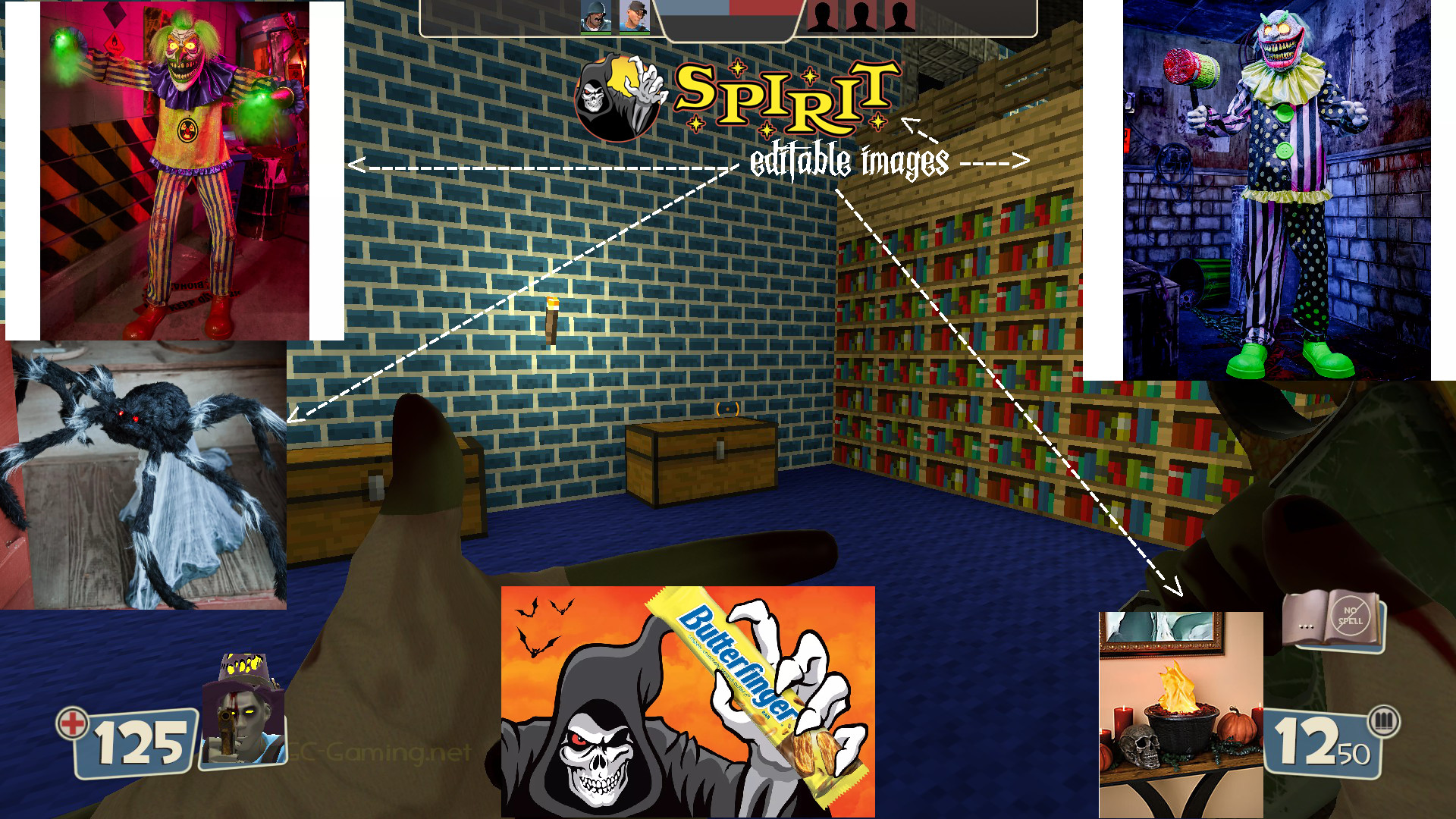 a hud focused on not thinking about the game Request for Team Fortress ...