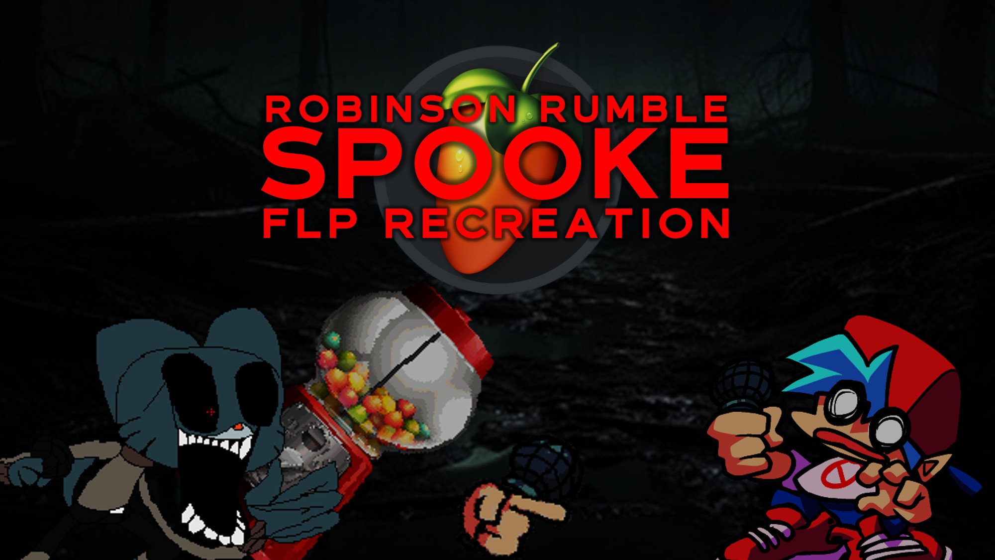 Spooke FLP Recreation Request for Friday Night Funkin' | FNF Requests