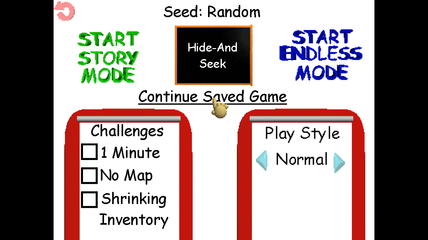 BBCR Mode Select in BB+ Request for Baldi's Basics | Baldi Requests