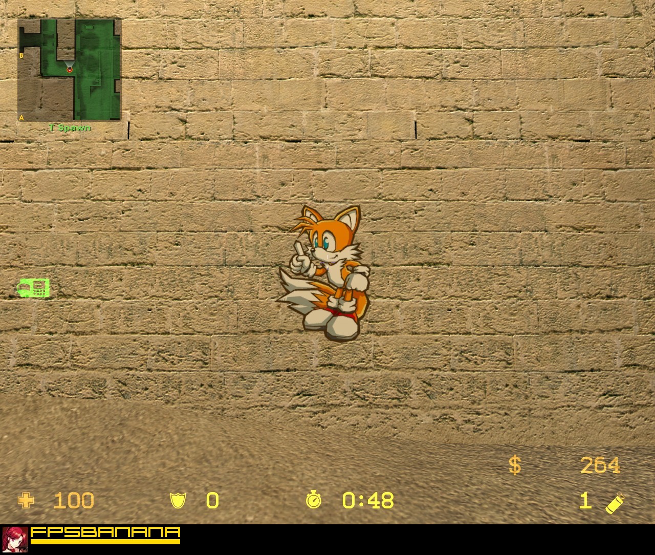 Tails Spray for GameBanana | GB Sprays