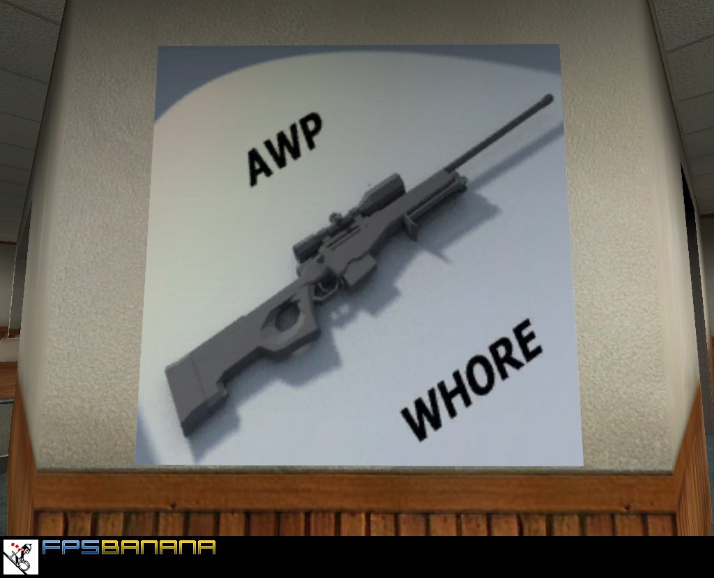 AWP WHORE Spray for GameBanana | GB Sprays