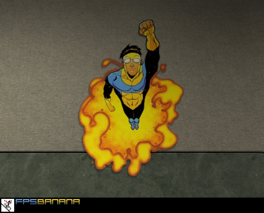 Invincible Spray for GameBanana | GB Sprays