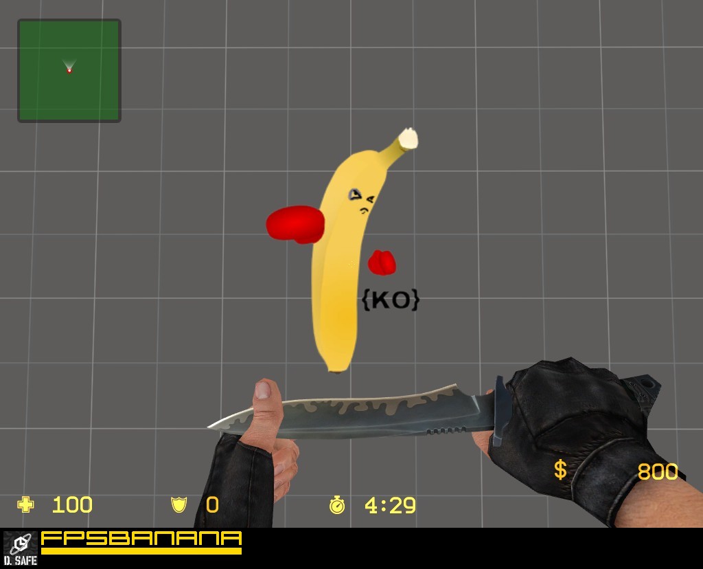 FPS Banana Boxer Spray for GameBanana | GB Sprays