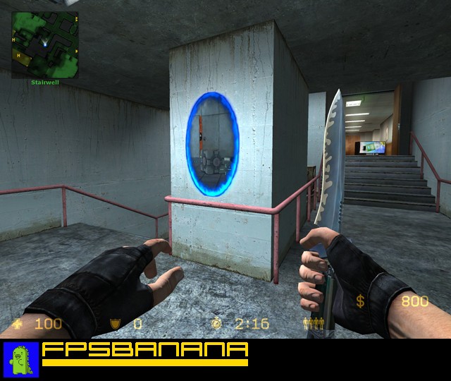 Blue Portal [GameBanana] [Sprays]