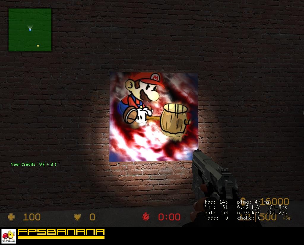 Paper Mario Spray for GameBanana | GB Sprays