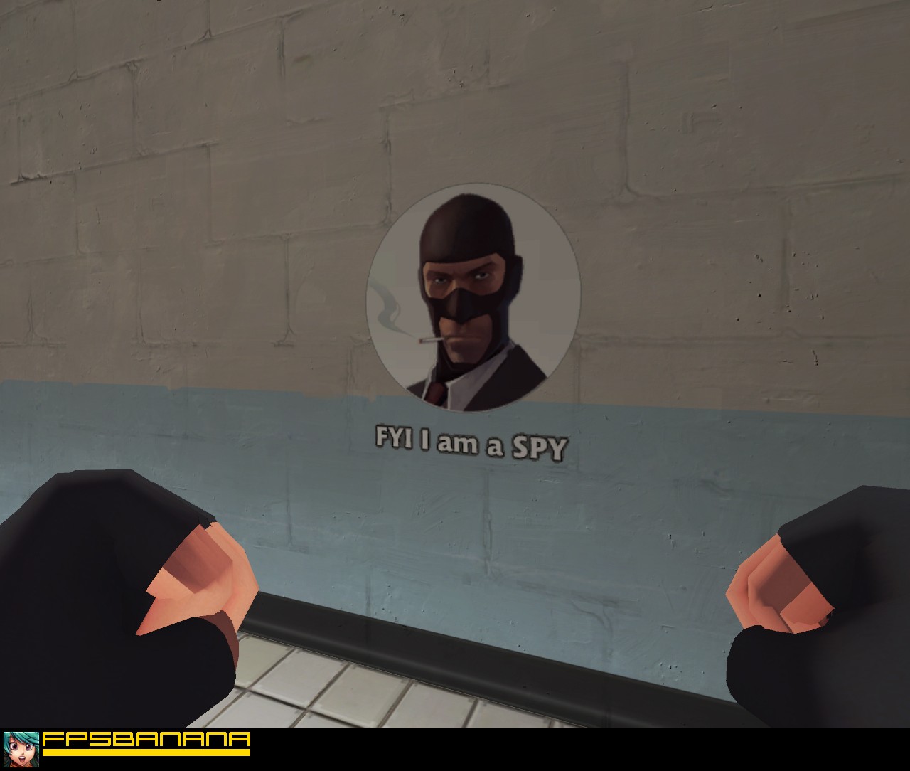 FYI I'M A Spy! Spray for GameBanana | GB Sprays