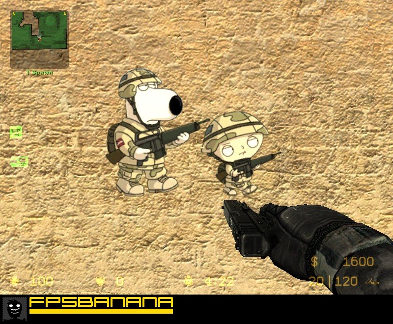 Family Guy Stewie And Brian In The Army