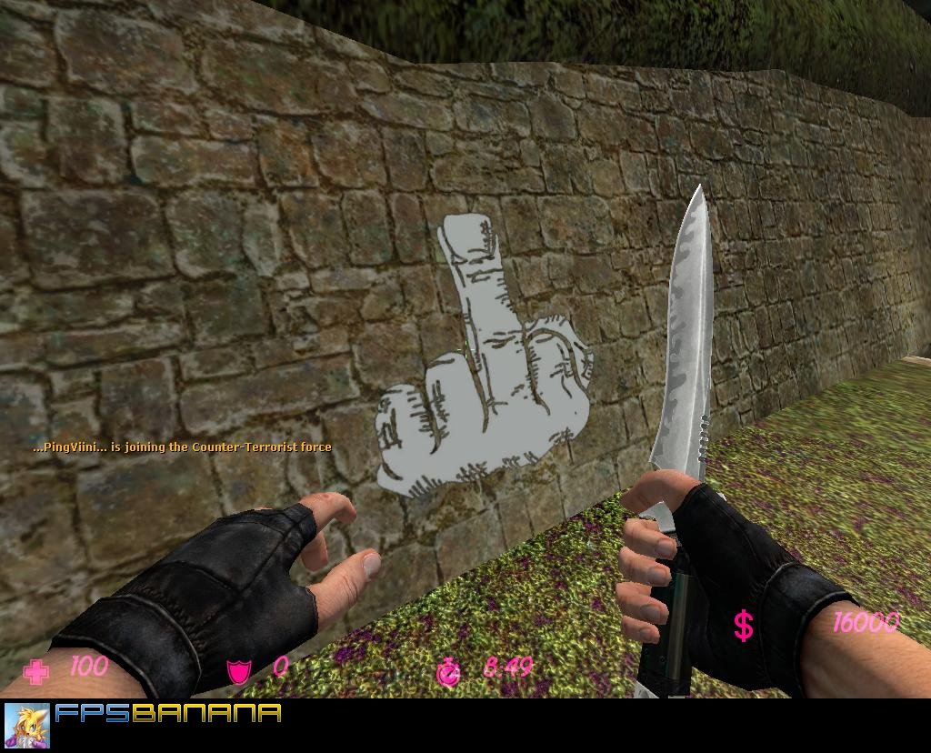 Middle Finger Spray for Counter-Strike: Source | CS:S Sprays