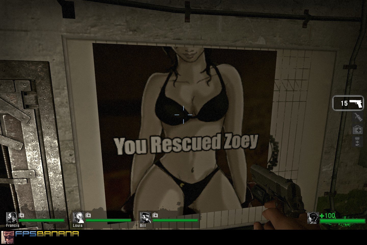 You Rescued Zoey Spray for Source Engine | Source Sprays