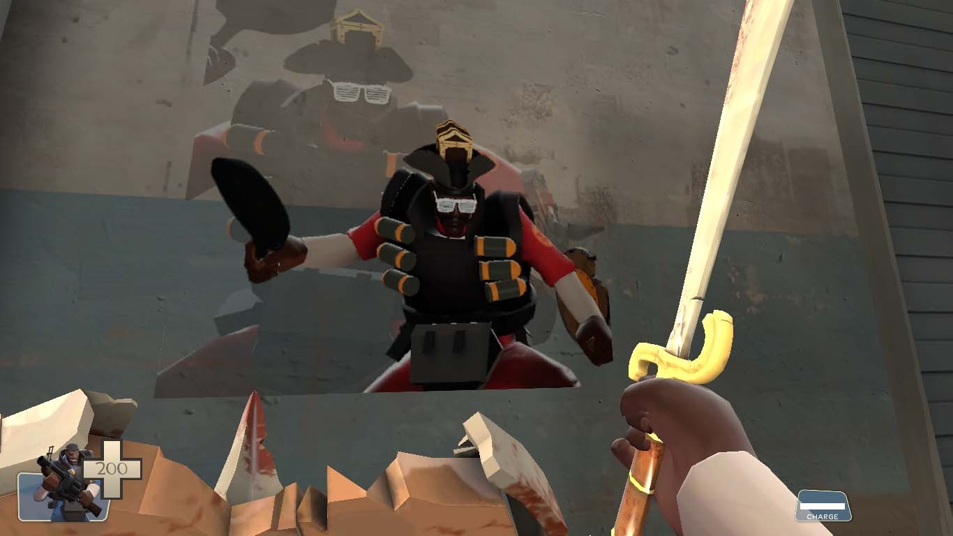 Red Demopan Spray for Team Fortress 2 | TF2 Sprays