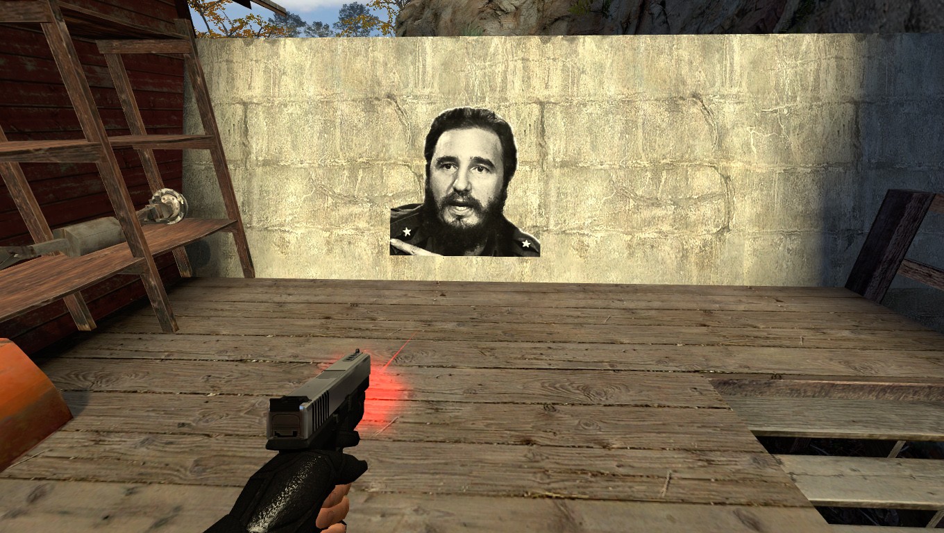 Fidel Castro (transparent) Spray for Counter-Strike: Source | CS:S Sprays