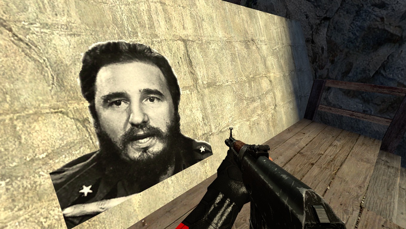 Fidel Castro (transparent) Spray for Counter-Strike: Source | CS:S Sprays