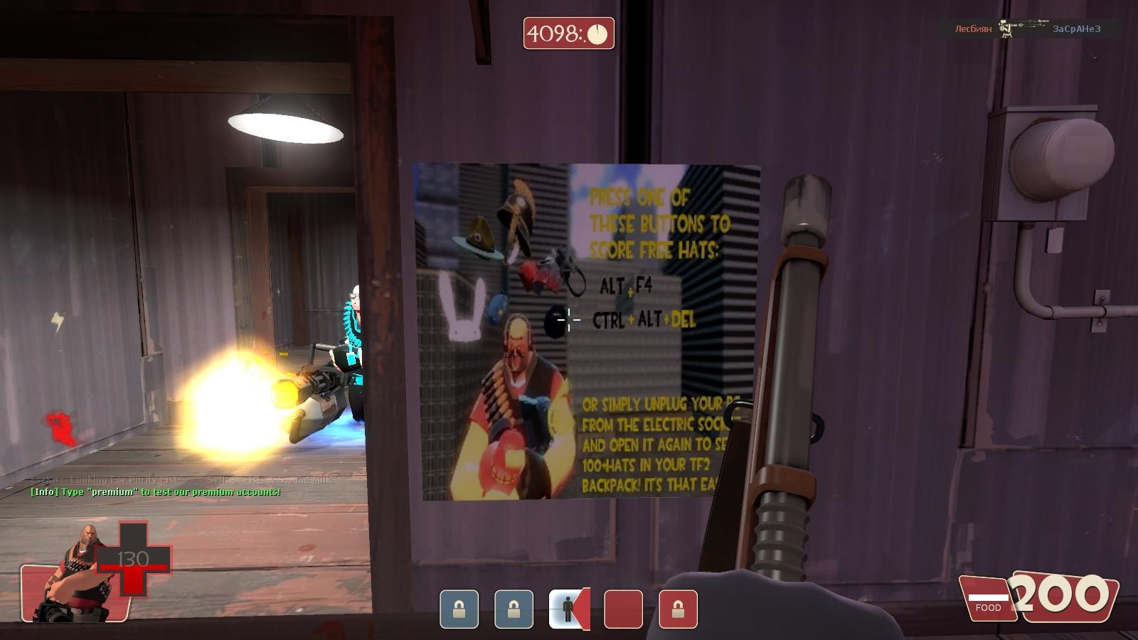 Free hats from heavy! Spray for Team Fortress 2 | TF2 Sprays