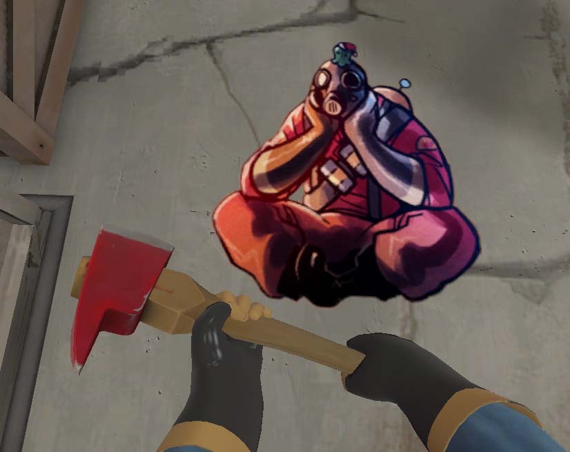 Tf2 Pyro Sit Homka | I Lovw Drawing Pyro Unfortunately They Are Just