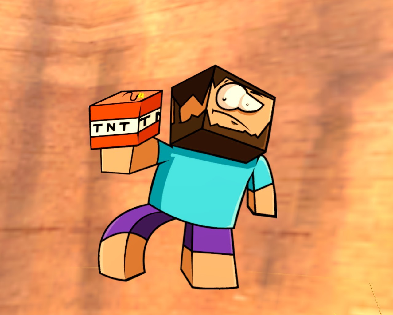 MC Steve TNT - HD Spray for Team Fortress 2 | TF2 Sprays