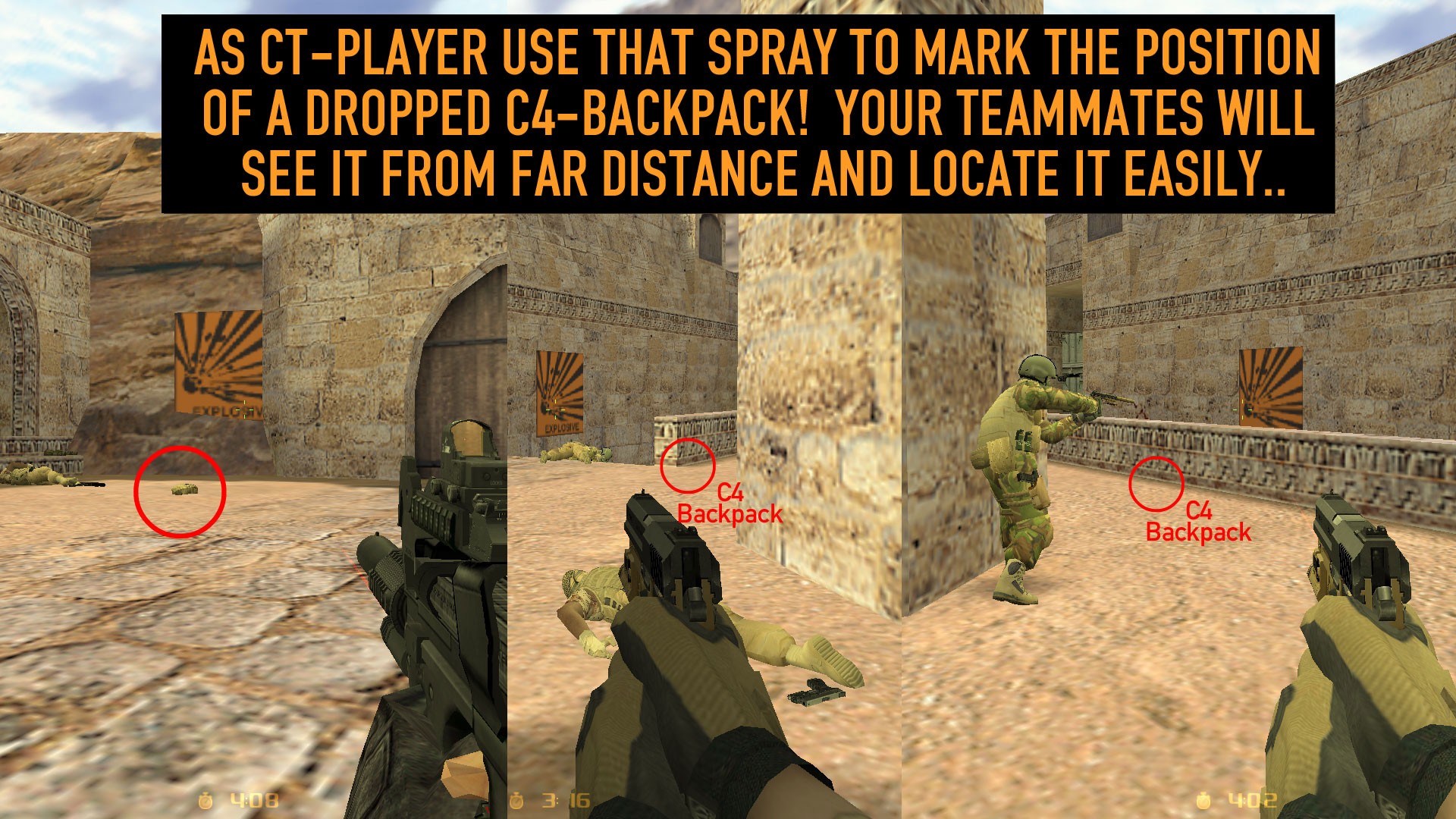 Usefull tactical CT-Spray [Counter-Strike: Condition Zero] [Sprays]