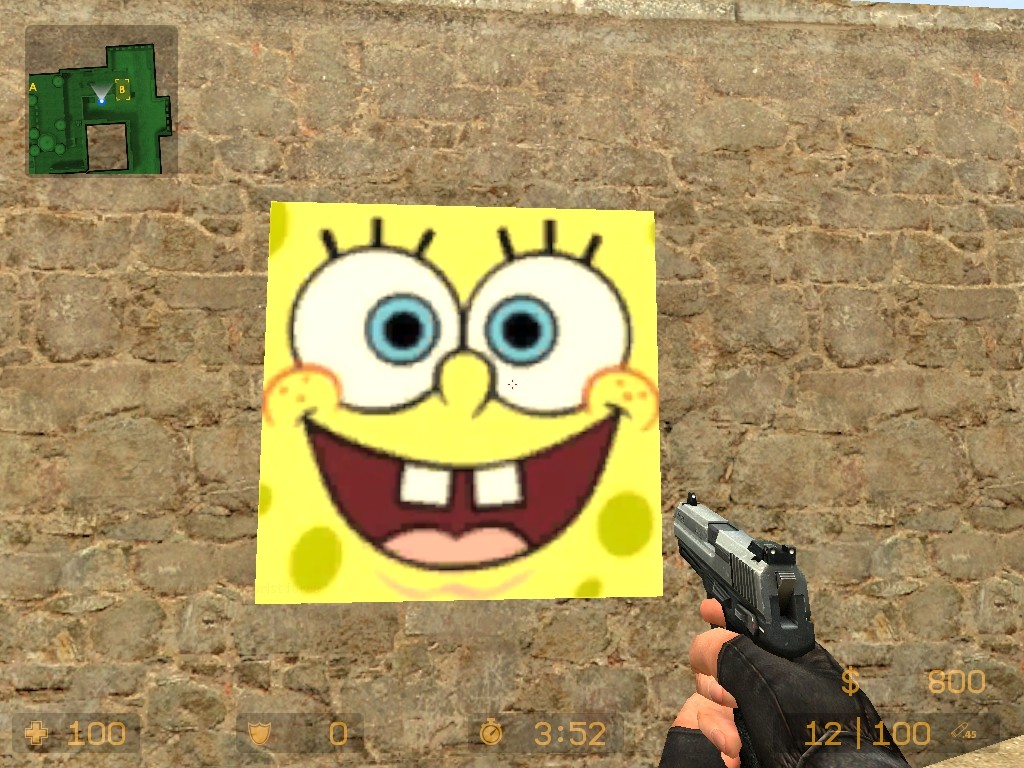 Line Spongebob Face 2014