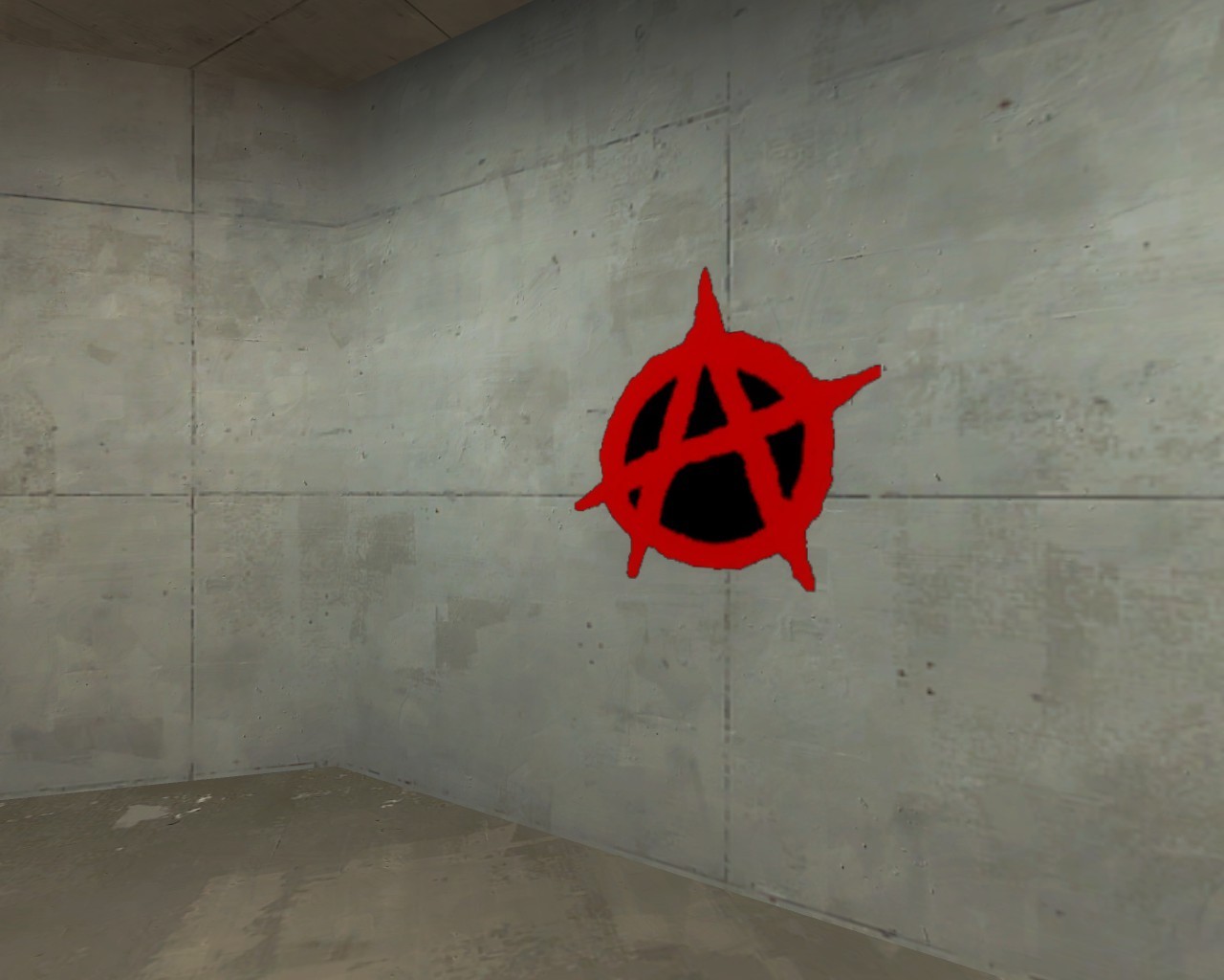 Anarchy Symbol (Transparent BG Spray for Team Fortress 2 | TF2 Sprays