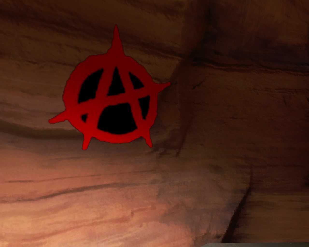 Anarchy Symbol (Transparent BG Spray for Team Fortress 2 | TF2 Sprays