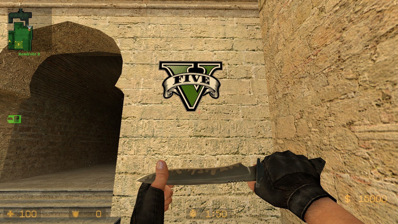 Grand theft Auto V Spray for Counter-Strike: Source | CS:S Sprays