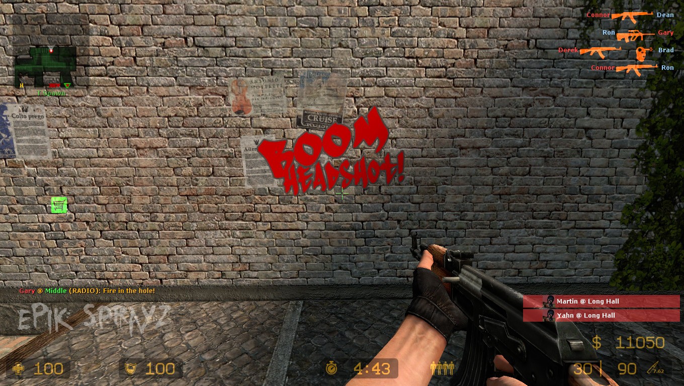 Graffiti Pack 1 [Counter-Strike: Source] [Sprays]