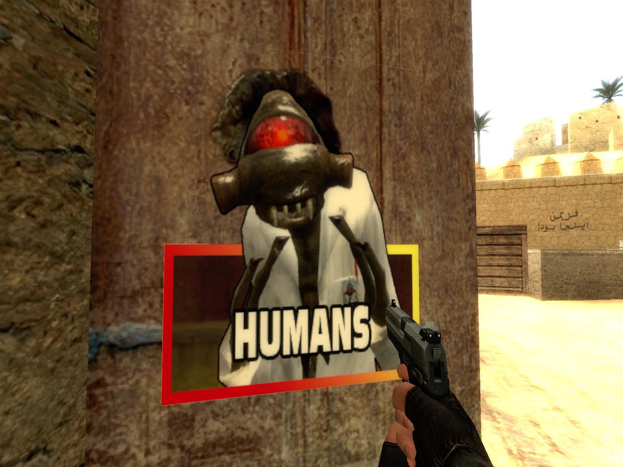 HUMANS [Counter-Strike: Source] [Sprays]