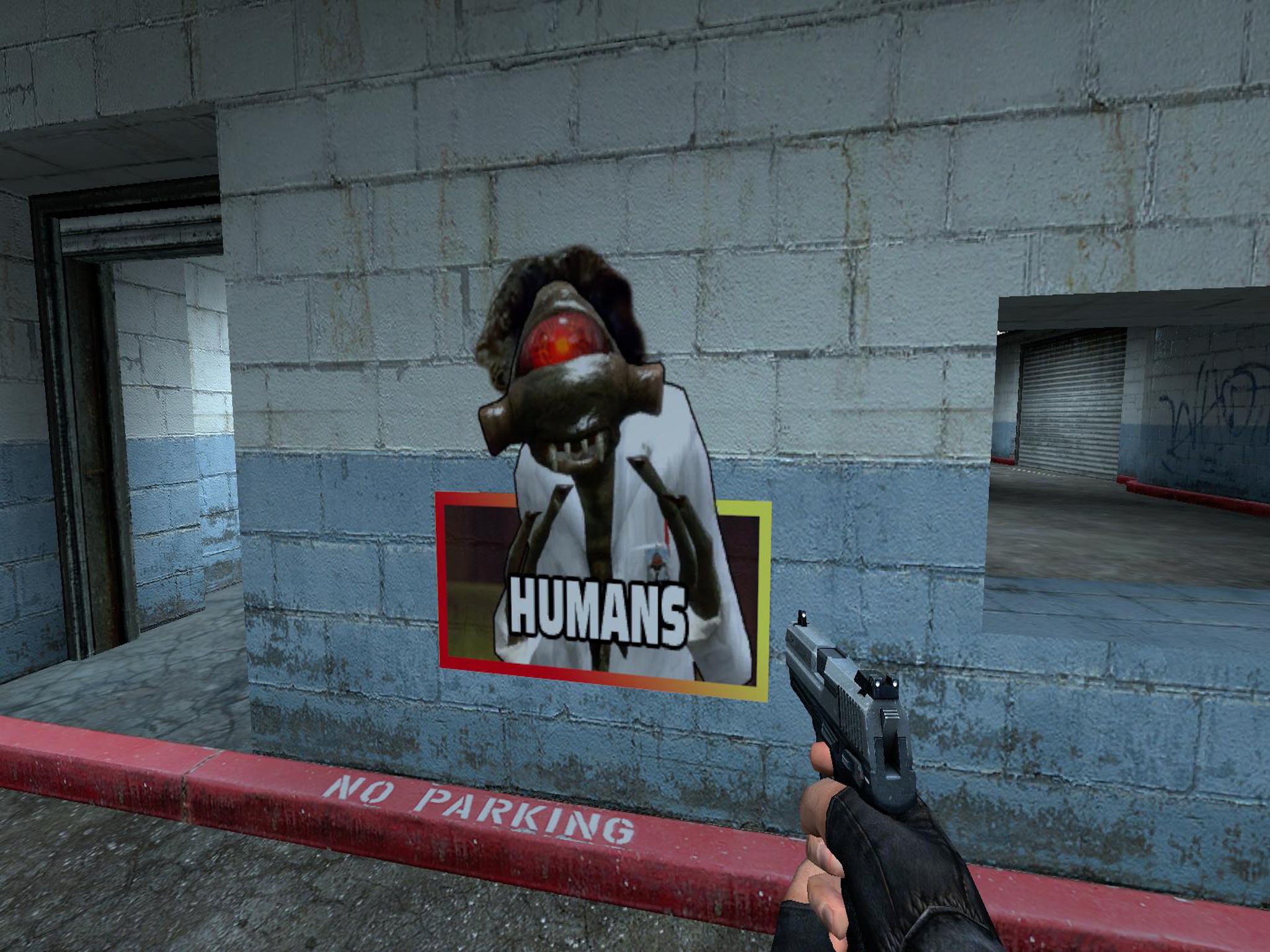 HUMANS [Counter-Strike: Source] [Sprays]
