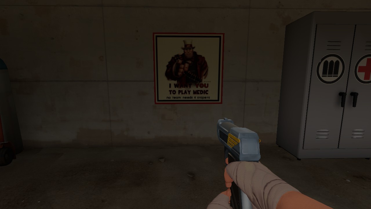 I want you to play Medic ! [Team Fortress 2] [Sprays]