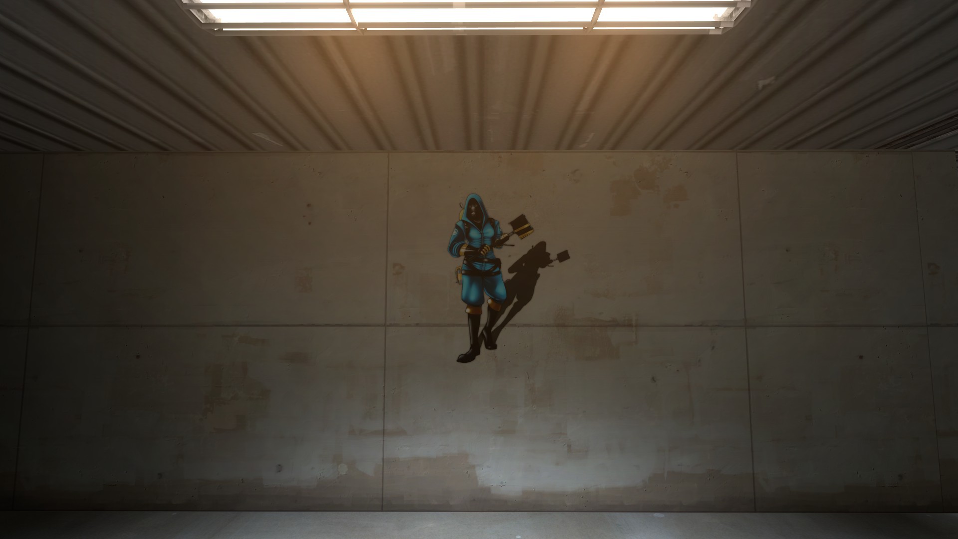 Female Pyro (Blue & Red version) Spray for Team Fortress 2 | TF2 Sprays