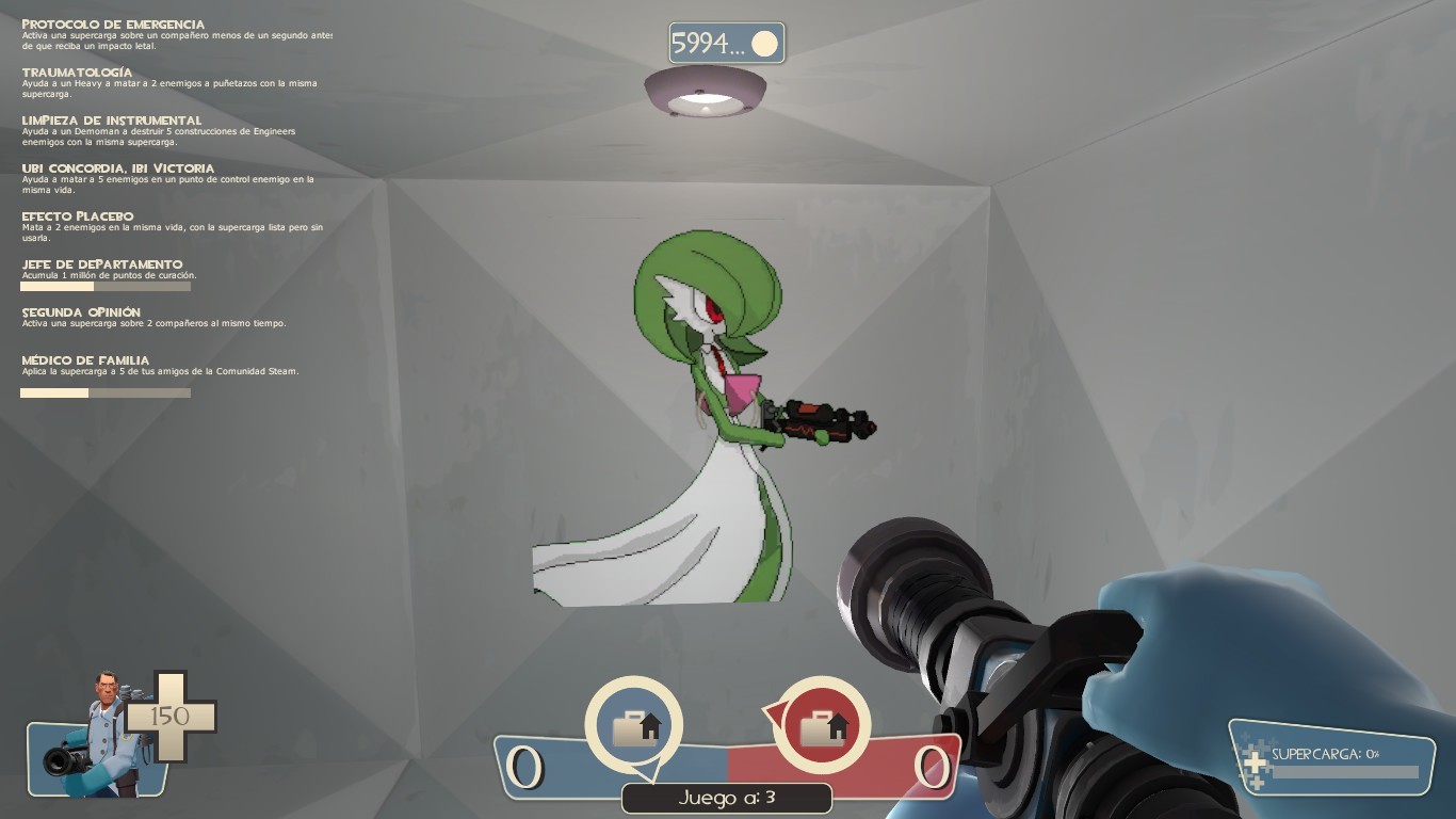 Medic Gardevoir Spray for Team Fortress 2 | TF2 Sprays