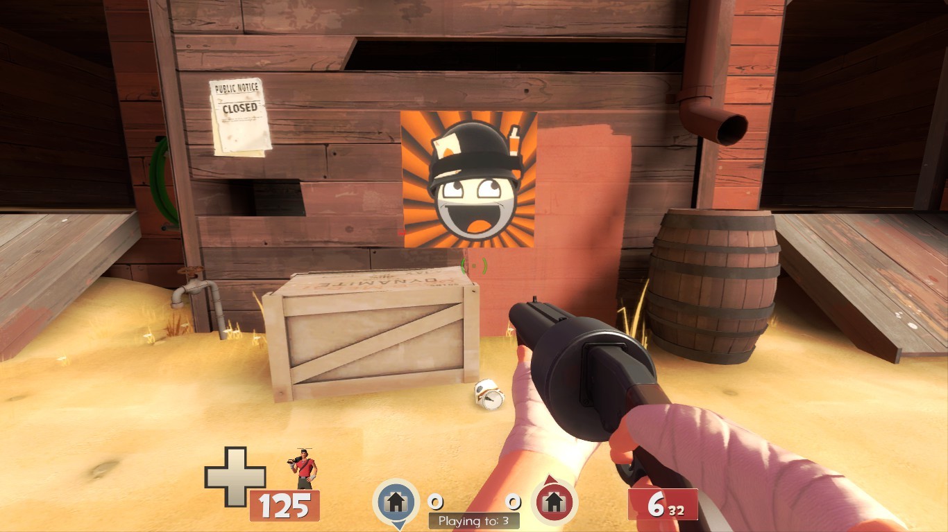 Awesome Soldier Face Spray for Team Fortress 2 | TF2 Sprays