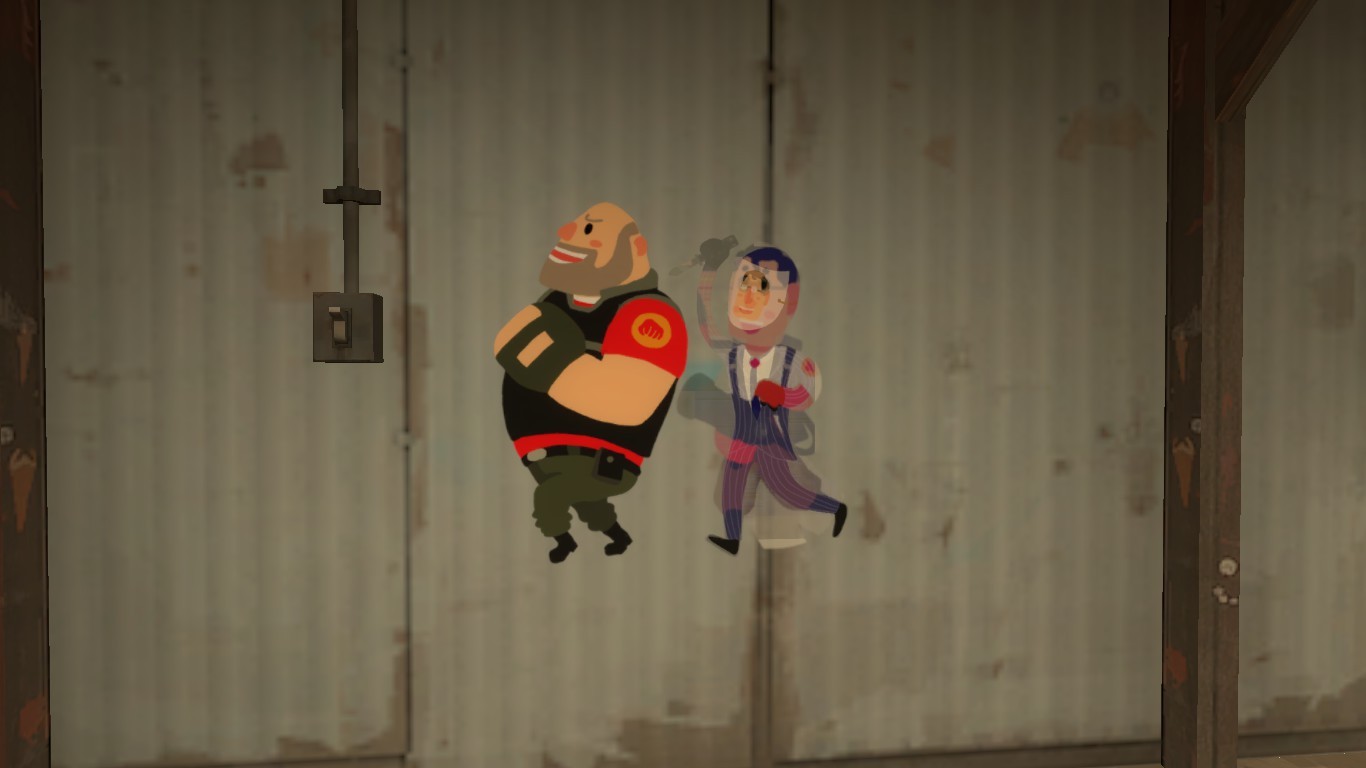 Fading Heavy/Medic Spray for Team Fortress 2 | TF2 Sprays