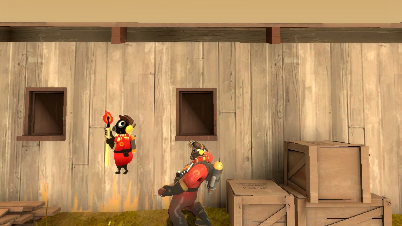 Cute Tiny Pyro [Team Fortress 2] [Sprays]