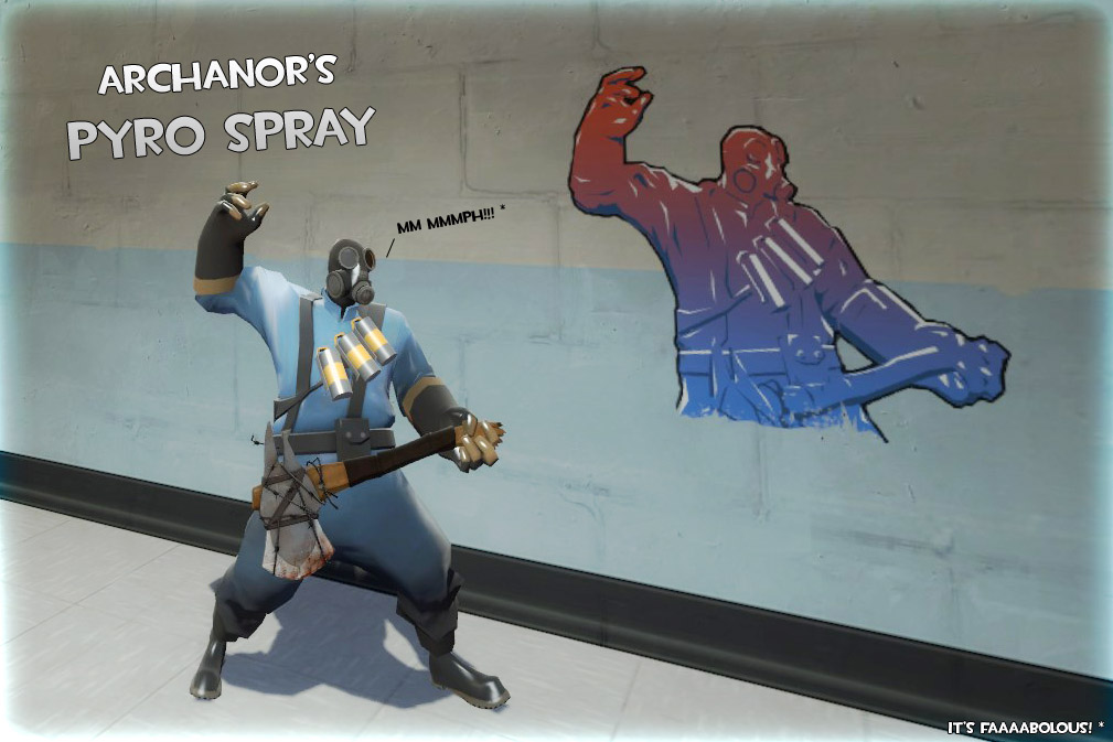 Rockin' pyro [Team Fortress 2] [Sprays]