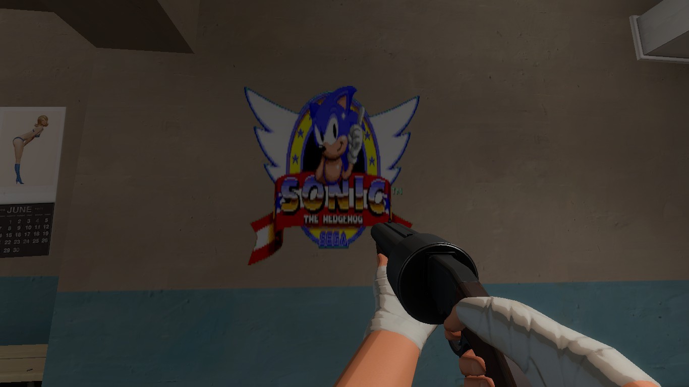 Sonic The Hedgehog Logo [Team Fortress 2] [Sprays]