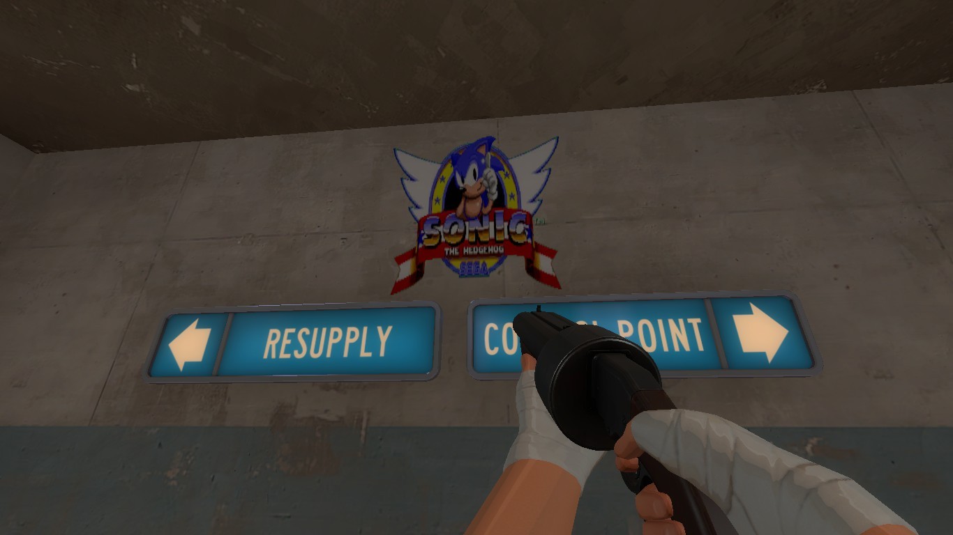 Sonic The Hedgehog Logo [Team Fortress 2] [Sprays]