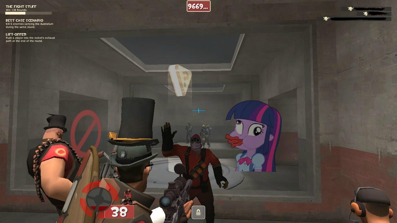 Twilight Sparkle Eating Bacon Spray for Team Fortress 2 | TF2 Sprays
