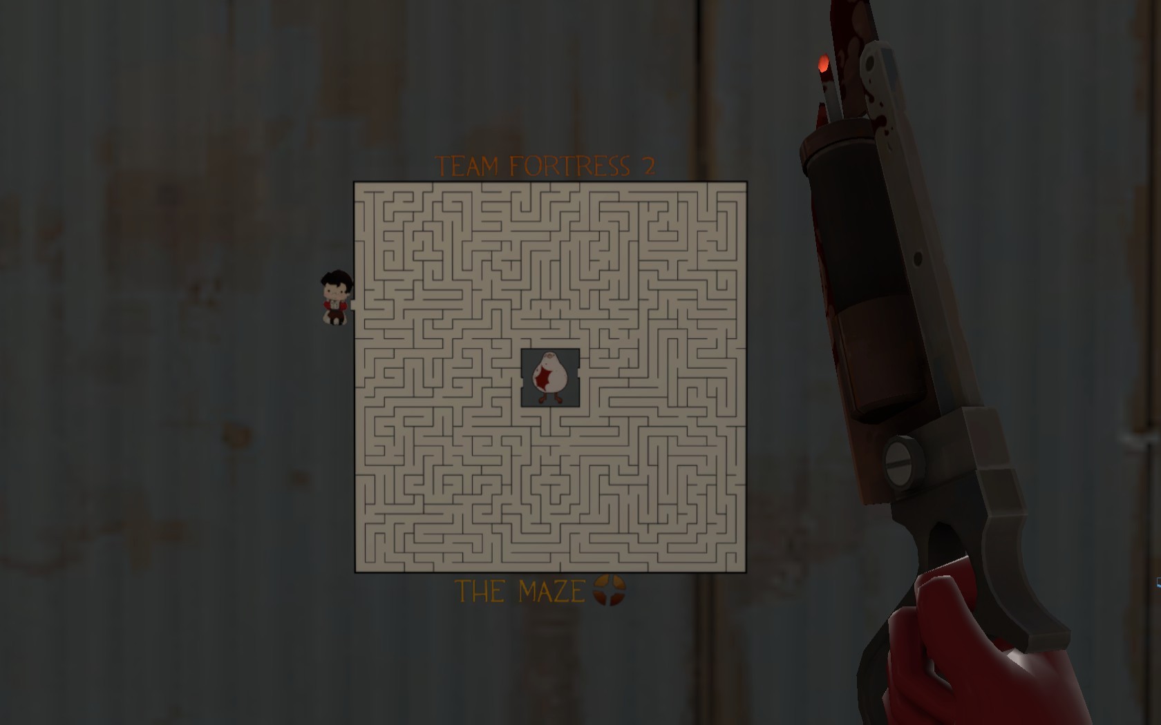 TF2 The Maze! Spray (HQ) [Team Fortress 2] [Sprays]