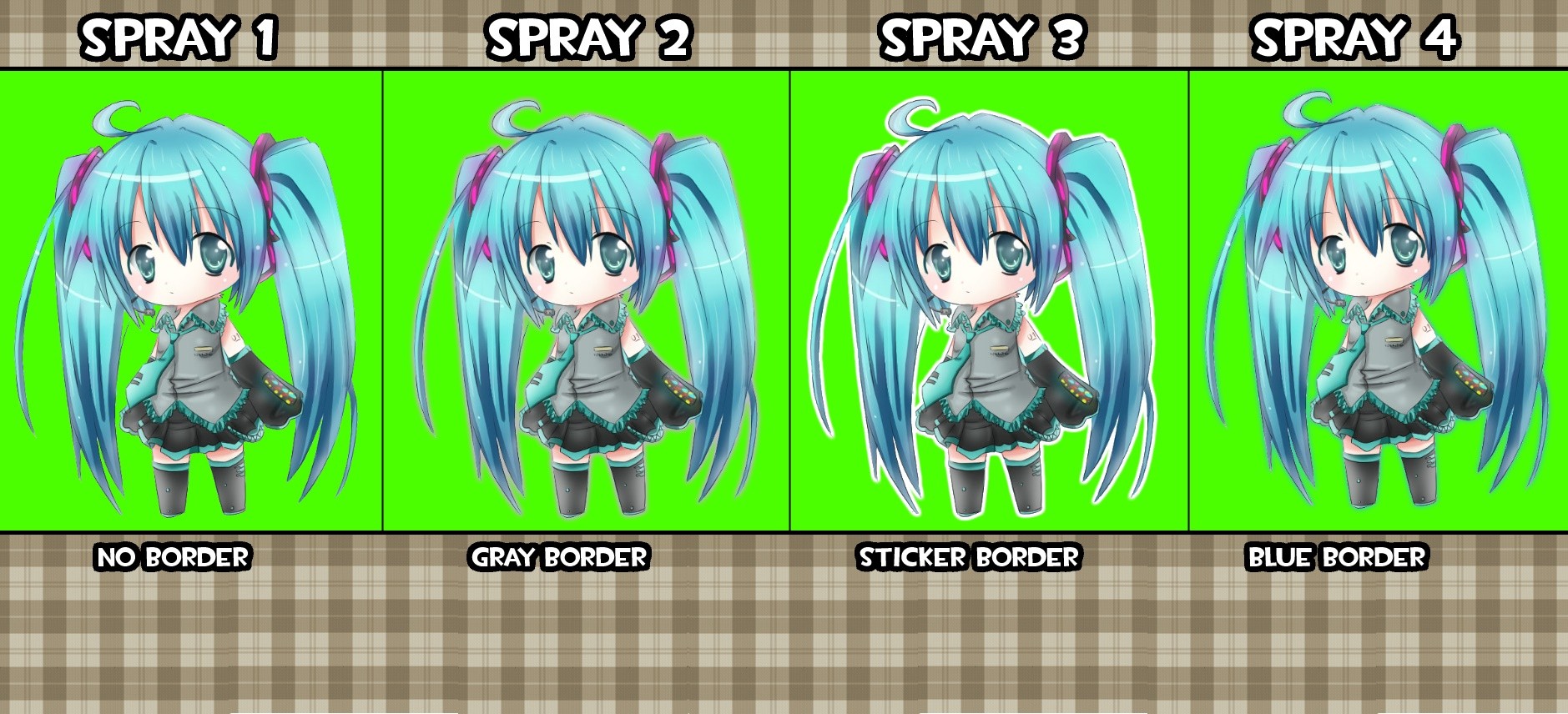 Draw Again Meme Miku Rankings For The Project VOLTAGE Designs (Hatsune