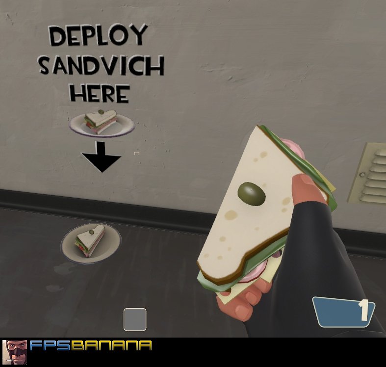Deploy Sandvich Here Spray for Team Fortress 2 | TF2 Sprays