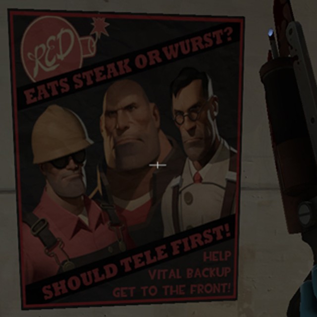Teleport Propaganda Spray for Team Fortress 2 | TF2 Sprays