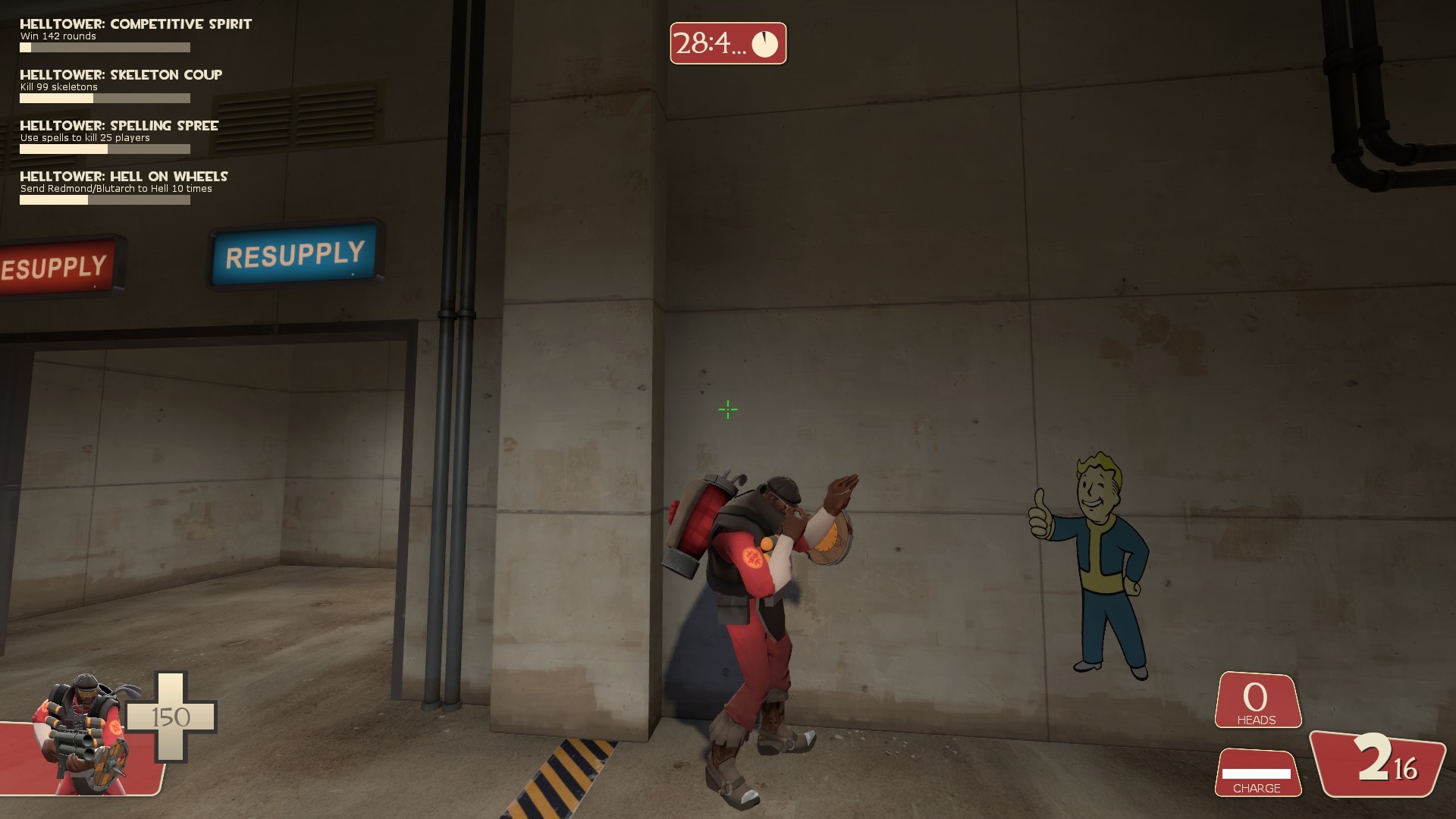 Vault Boy Spray for Team Fortress 2 | TF2 Sprays