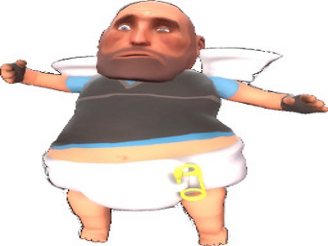 Entire team is babies!!! [Team Fortress 2] [Sprays]