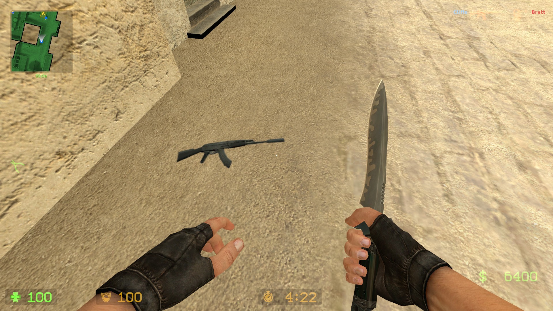 Ladder And M4 [Counter-Strike: Source] [Sprays]