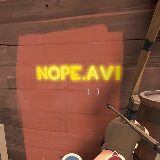 Australium "Nope.avi" Spray for Team Fortress 2 | TF2 Sprays