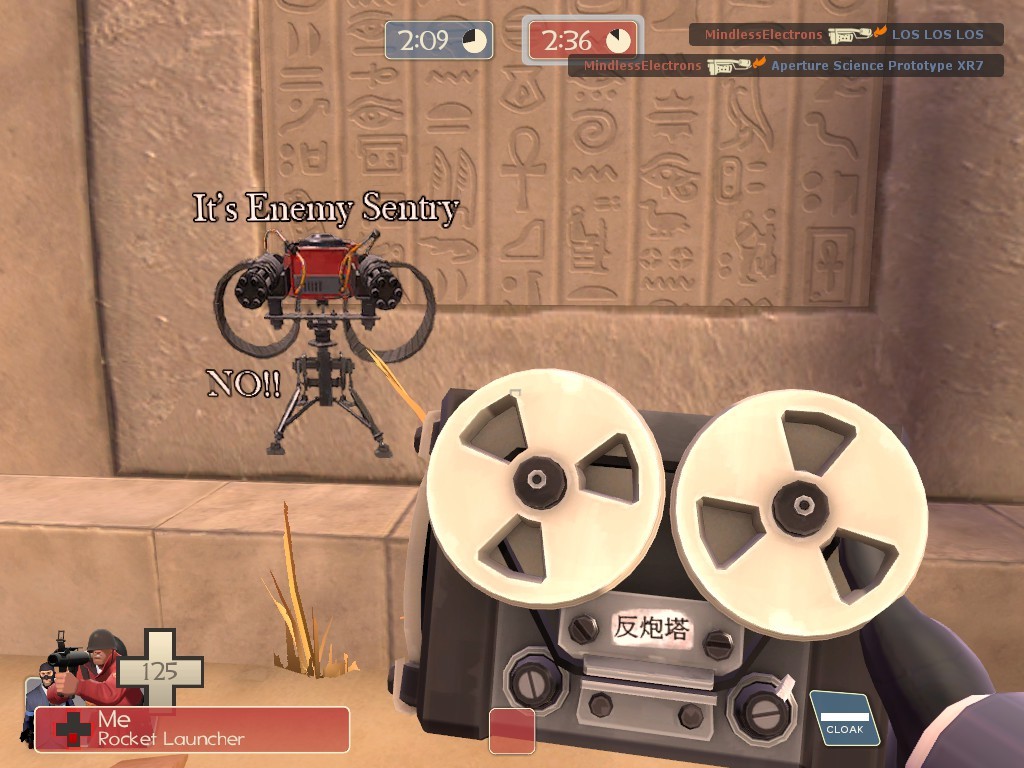 (Fading) Dispenser Here, NO! It's The Enemy Sentry Spray for Team ...