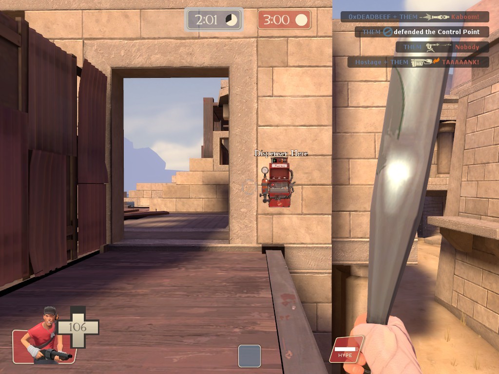 (Fading) Dispenser Here, NO! It's The Enemy Sentry Spray for Team ...